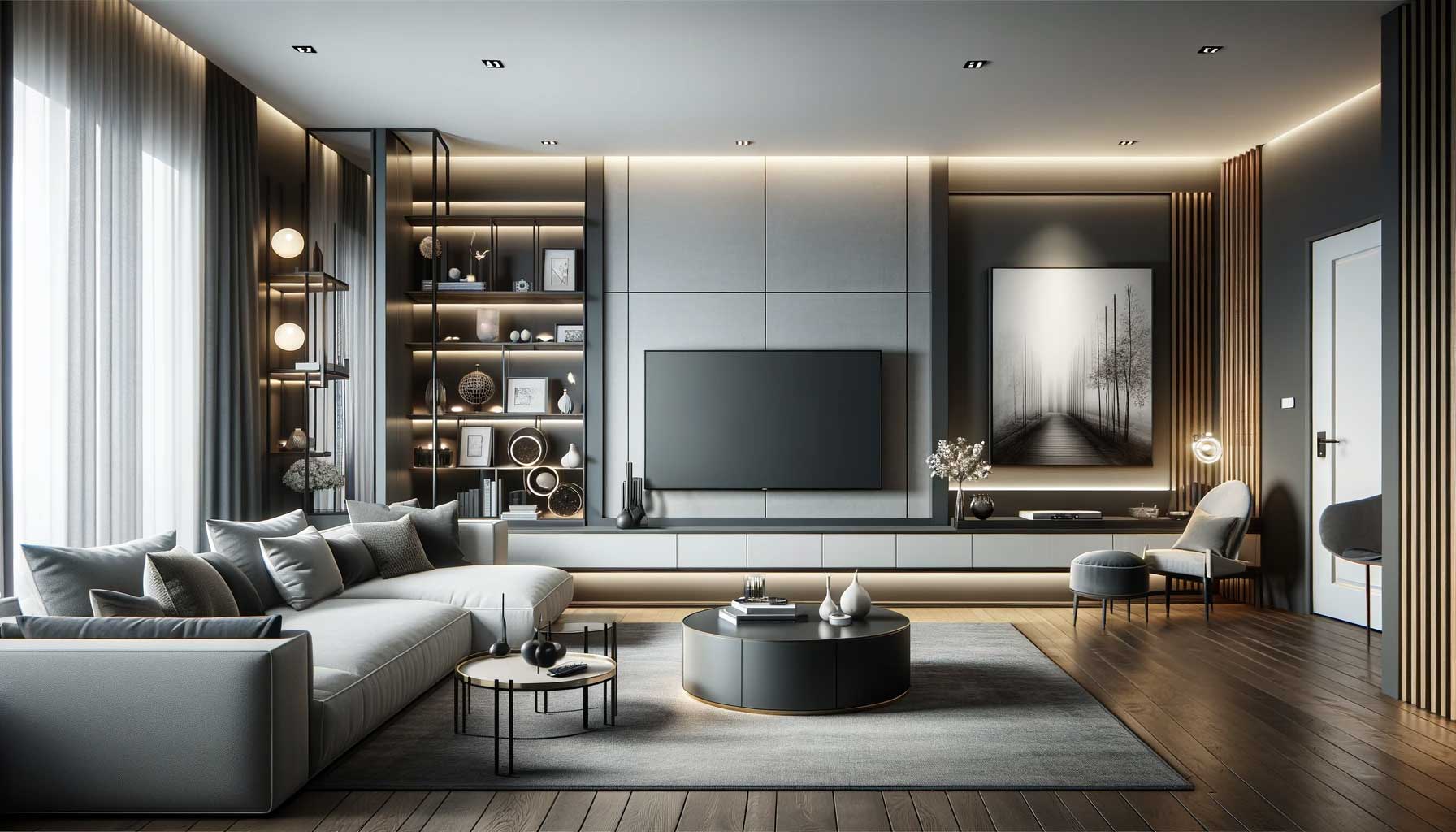 TV Media Walls Dubai | Custom Media Units | Elite Media Walls UAE